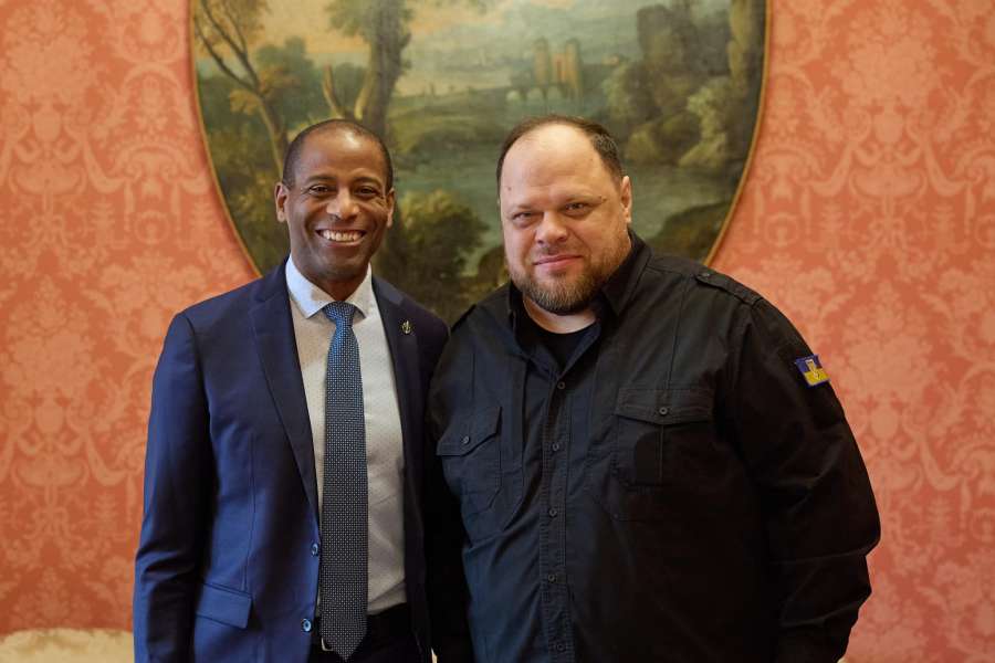 Top news - The Chairman of the Verkhovna Rada of Ukraine Ruslan ...