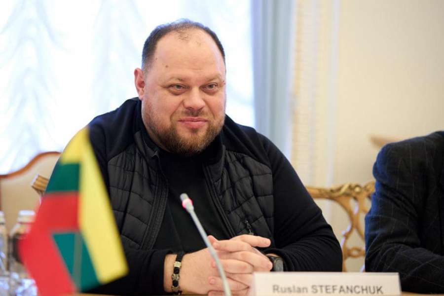 Топ новина Руслан Стефанчук Литва — це про всебічну підтримку